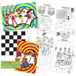 Superhero Premium Activity Packs (100) - Kids Packs Australia